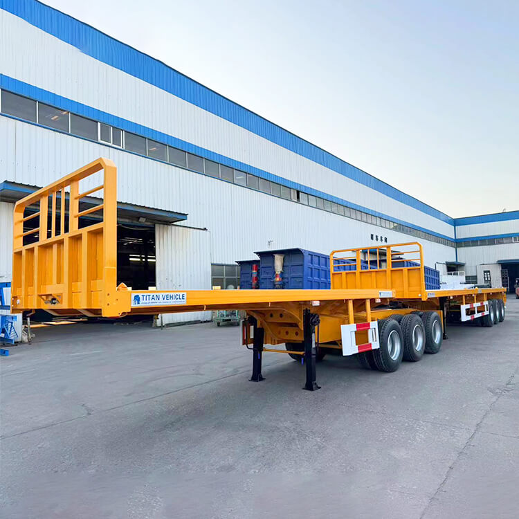 Tri Axle Super Link Flat Deck Trailer for Sale in Angola